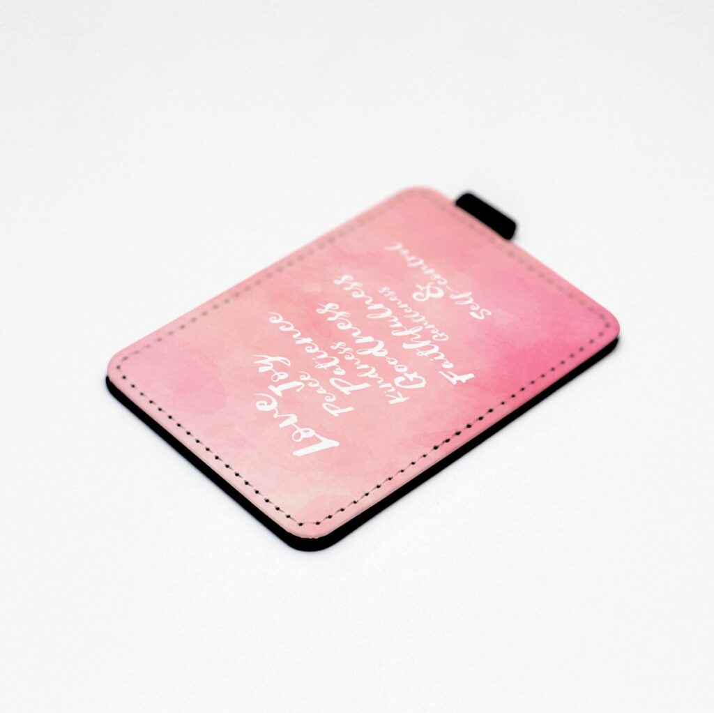 The Fruit of the Holy Spirit Minimalist Wallet - Sleeky Case